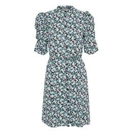 Ichi Kleid Damen Gr&ouml;&szlig;e 40 dunkelblau / hellpink / wei&szlig; Sommerkleid