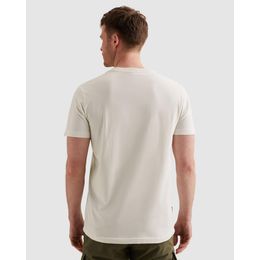 PME-Legend PME LEGEND Herren T-Shirt "Short sleeve r-neck single jersey big art"egret, Gr. XXL, bedruckt, Jersey, Obermaterial: 100% Baumwolle, Shirts, mit Print