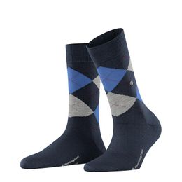 Burlington Herren Socken &raquo;Marylebone&laquo; Einheitsgr&ouml;&szlig;e 36-41, w&auml;rmende Wollmischung, Argyle-Muster 36-41