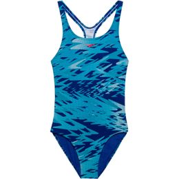 Speedo Badeanzug M&auml;dchen - Gr&ouml;&szlig;e 128 - blau