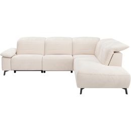 Musterring Ecksofa &raquo;MR 370, intelligenter Komfort im modernen Design&laquo; Optionale Relaxfunktion, flexible Kopfteile & klappbare Armlehnen 94% Polyester, 6% Nylon B