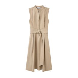 adL Blusenkleid Damen Gr&ouml;&szlig;e 38 beige Sommerkleid