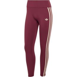 Adidas Originals Sport Leggins 7/8 Tights Damen - Gr&ouml;&szlig;e L - rot