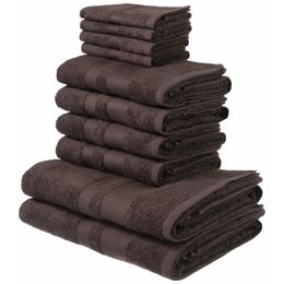 OTTO home Handtuch Set &raquo;Vanessa, 10-tlg Handtuch-Set, weich, in Standard- und Premium-Qualit&auml;t&laquo; Set 10 tlg. Walkfrottee 100% Baumwolle, Duscht&uuml;cher, 