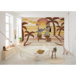 Komar Fototapete &raquo;Disney Lilo and Stitch Hula Harmony&laquo; Comic bedruckt glatt bunt Vlies B/L: 350m, Rollen: 1