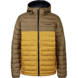 Columbia Powder Lite II Steppjacke Herren - Gr&ouml;&szlig;e S - gelb