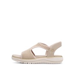 Jana Sandale Sandalette in beige | Gr.: 40