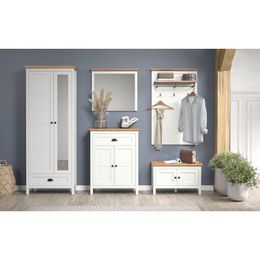 Home Affaire Garderoben-Set &raquo;Vienna&laquo; 5 Stk. tlg. wei&szlig; B/H/T: 261cmcm x 198cmcm x 39cmcm