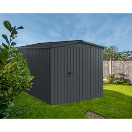 EcoStar Ger&auml;tehaus 'Euroline ESD7 Trend-Sk' anthrazitgrau 237 x 325 x 203 cm, Einzelt&uuml;r