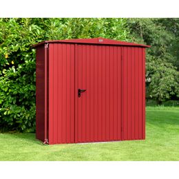 EcoStar Ger&auml;tehaus 'Trend-S Typ 1' purpurrot 238 x 107,8 cm, mit Einzelt&uuml;r