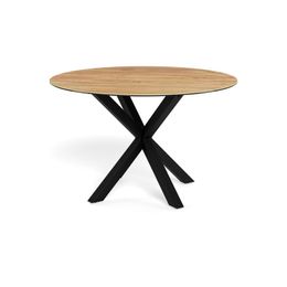 ACTONA GROUP Esstisch &raquo;Heaven, runde Tischplatte aus Keramik o. Glas & belastbar bis 100 kg&laquo; Esstisch, OTTOs Choice, Tischplatte aus rauer Keramik, 