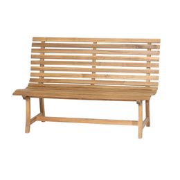 siena GARDEN Gartenbank 'Santana' 2-Sitzer Akazienholz hellbraun 140 x 92,5 x 67,5 cm