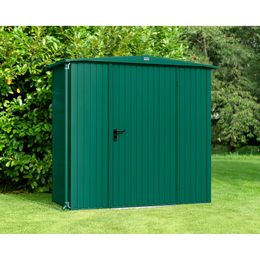 EcoStar Ger&auml;tehaus 'Trend-S Typ 1' moosgr&uuml;n 238 x 107,8 cm, mit Einzelt&uuml;r