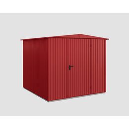 EcoStar Ger&auml;tehaus 'Trend-S Typ 2' purpurrot 238 x 238 cm, mit Einzelt&uuml;r