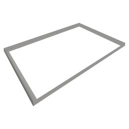 EcoStar Dachrahmen 'Berry' f&uuml;r Gr&uuml;ndach GH-PD Typ 1 graualuminium 251,7 x 154,4 cm