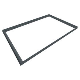 EcoStar Dachrahmen 'Berry' f&uuml;r Gr&uuml;ndach GH-PD Typ 1 anthrazitgrau 251,7 x 154,4 cm