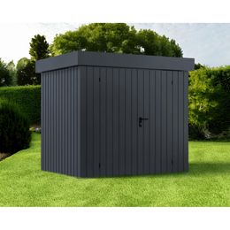 EcoStar Ger&auml;tehaus 'Euroline EFD4 Trend-Sk' anthrazitgrau 229 x 181 x 203 cm, Doppelt&uuml;r