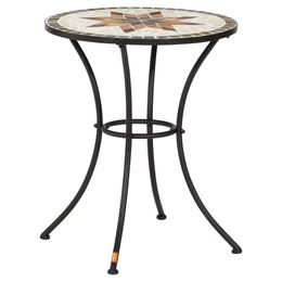 Gartentisch 'Stella' Stahl/Keramik &Oslash; 60 x 70 cm