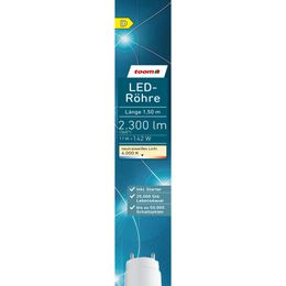 toom LED-Leuchtr&ouml;hre matt G13 17 W 2300 lm neutralwei&szlig;