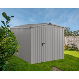 EcoStar Ger&auml;tehaus 'Euroline ESD7 Trend-Sk' graualuminium 237 x 325 x 203 cm, Einzelt&uuml;r