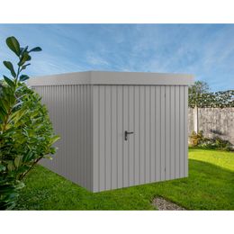 EcoStar Ger&auml;tehaus 'Euroline EFD7 Trend-Sk' graualuminium 229 x 325 x 203 cm, Einzelt&uuml;r