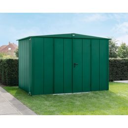 EcoStar Ger&auml;tehaus 'Elegant-S Typ 3' moosgr&uuml;n 302,8 x 238 cm, mit Doppelt&uuml;r