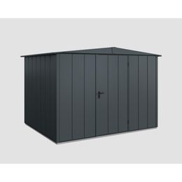 EcoStar Ger&auml;tehaus 'Elegant-S Typ 3' anthrazitgrau 302,8 x 238 cm, mit Einzelt&uuml;r