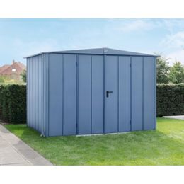EcoStar Ger&auml;tehaus 'Elegant-S Typ 3' taubenblau 302,8 x 238 cm, mit Doppelt&uuml;r