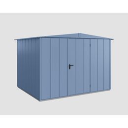 EcoStar Ger&auml;tehaus 'Elegant-S Typ 3' taubenblau 302,8 x 238 cm, mit Einzelt&uuml;r