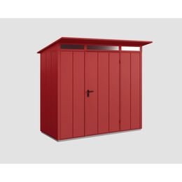 EcoStar Ger&auml;tehaus 'Elegant-P Typ 1' purpurrot 238 x 107,8 cm, mit Einzelt&uuml;r