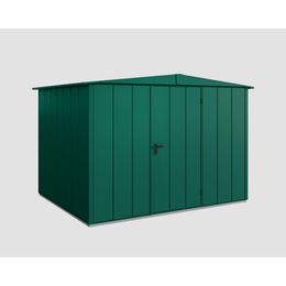 EcoStar Ger&auml;tehaus 'Elegant-S Typ 3' moosgr&uuml;n 302,8 x 238 cm, mit Einzelt&uuml;r