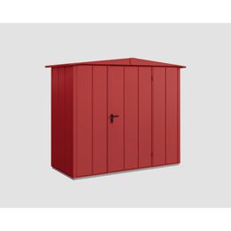 EcoStar Ger&auml;tehaus 'Elegant-S Typ 1' purpurrot 238 x 107,8 cm, mit Einzelt&uuml;r