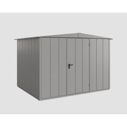 EcoStar Ger&auml;tehaus 'Elegant-S Typ 3' graualuminium 302,8 x 238 cm, mit Einzelt&uuml;r
