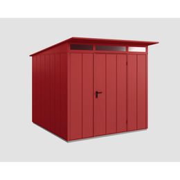 EcoStar Ger&auml;tehaus 'Elegant-P Typ 2' purpurrot 238 x 238 cm, mit Einzelt&uuml;r