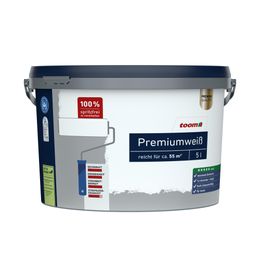 toom Premiumwei&szlig; matt 5 l