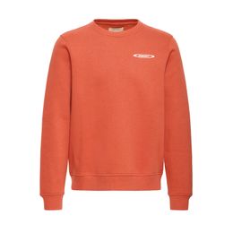 Blend Herren Sweatshirt "BHKEYAN GRAPHIC CREW SWEAT", orange, Gr. M, unifarben, Sweatware, Obermaterial: 60% Baumwolle, 40% Polyester, Sweatshirts,