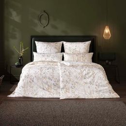 Estella Bettw&auml;sche &raquo;Wiebke&laquo; 3 Gefertigt aus hochwertigem Baumwoll-Satin. wei&szlig; Satin, Obermaterial: 100% Baumwolle B/L: 135cm x 200cm, 1 Stk., 2 Stk., Satin, B