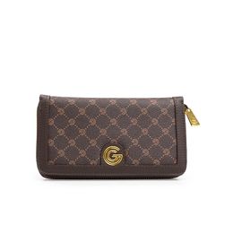 Gabriella G By Gabriella Gucci Damen GABRIELLA G By Gabriella Gucci Geldb&ouml;rse &raquo;IRINA&laquo; Damen Portemonnaie, Geldbeutel, Money Pocket mit Logo braun 