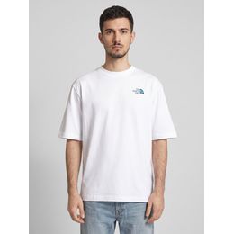 The North Face Shirt 'M LQD BOX NSE OS SS TEE' male size XL White