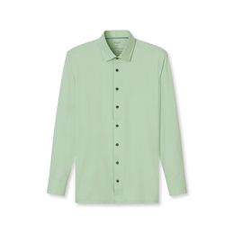 OLYMP Herren Businesshemd "OLYMP Luxor 24/Seven, Modern Fit, New Kent", gr&uuml;n, Gr. 42, 92% Baumwolle, 8% Elasthan, Hemden