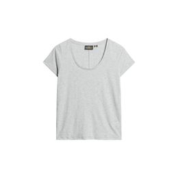 Superdry & Co Shirt female size L Light grey
