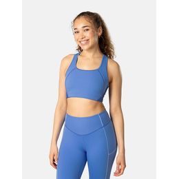 KARI TRAA Sport-BH "Trud" in Blau - 29% | Gr&ouml;&szlig;e XS | Damen-sportunterwaesche