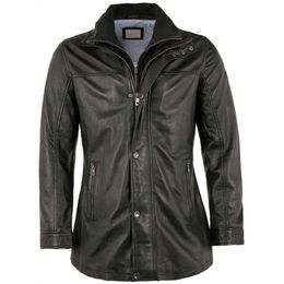 Bugatti Lederjacke Lammnappa in Schwarz | Gr.: 58