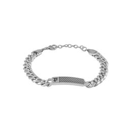 Police Herren Armband &raquo;Chainmale&laquo; silber 22cm, Edelstahl