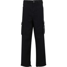 Rocawear Herren Cargohose "Rocawear Herren Rocawear Williamsburg Cargo Pants", schwarz, Gr. 36, unifarben, 100% Baumwolle, Hosen