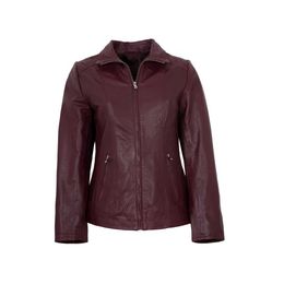 Maddox Lederjacke Lammnappa in Bordeaux | Gr.: 36