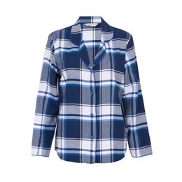 Cyberjammies Schlafshirt 'Frosty' Damen Gr&ouml;&szlig;e L opal / dunkelblau / offwhite