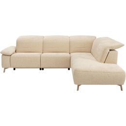 Musterring Ecksofa &raquo;MR 370, intelligenter Komfort im modernen Design&laquo; Optionale Relaxfunktion, flexible Kopfteile & klappbare Armlehnen 8% Baumwolle, 92% 