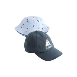 next Hat boy size 54 marine blue / Light blue / Red / White