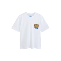 Next Shirt male size L Night blue / Azure / Curry / White